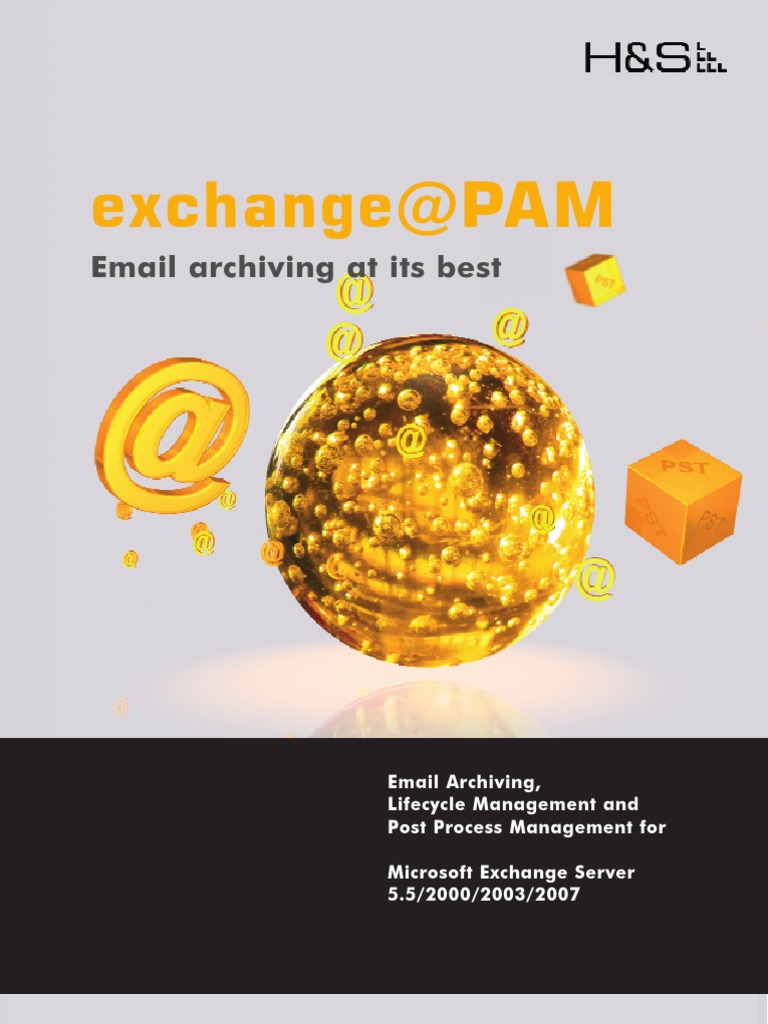Exchange PAM - at A Glance | Download Free PDF | Microsoft Outlook ...