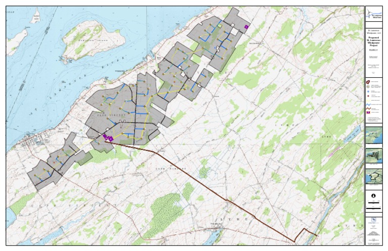 Section 2 Final Project Map, Appendix Acciona Industrial Wind / FEIS ...