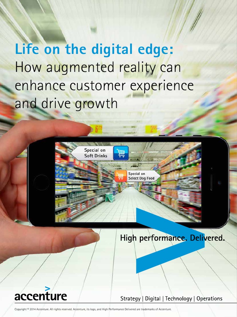 Accenture Augmented Reality Customer Experience Drive Growth | PDF ...