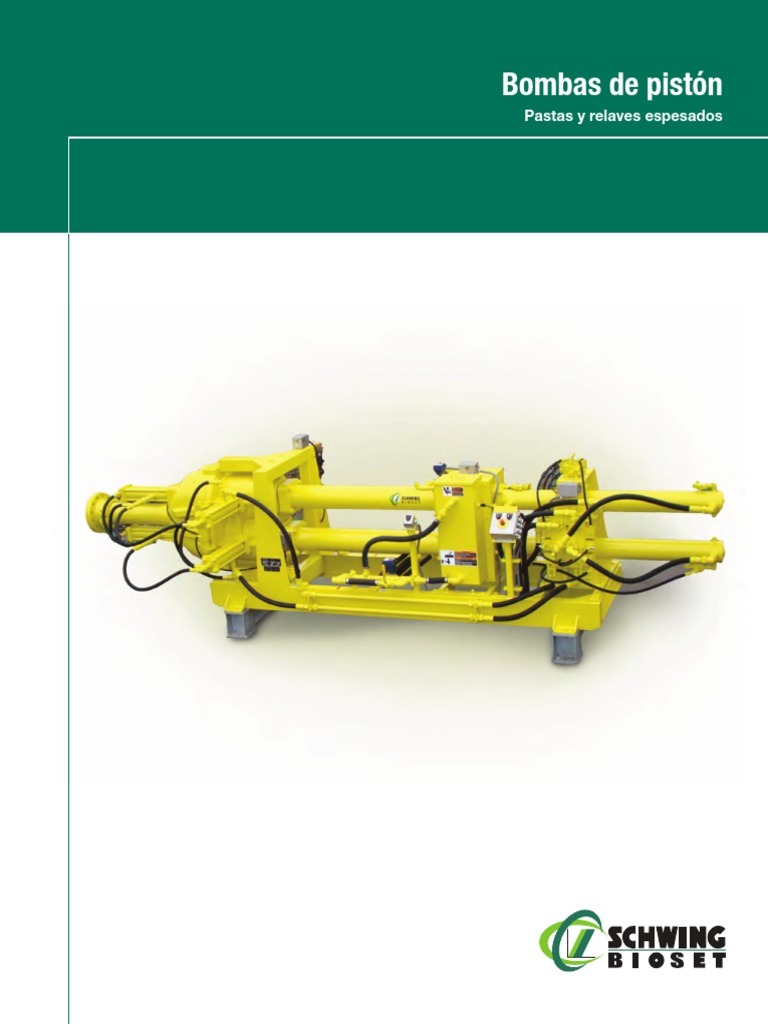 Bombas de Pistones PDF | PDF | Scada | Bomba