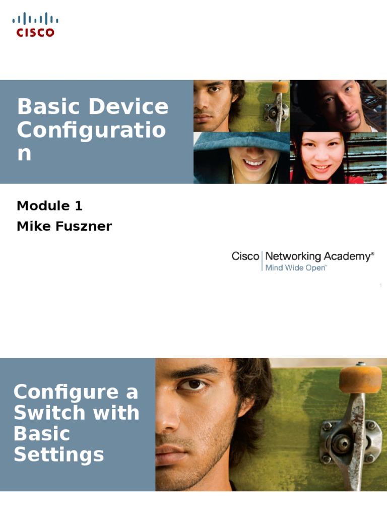 Module 1 - Basic Device Configuration | PDF | Booting | Duplex (Telecommunications)