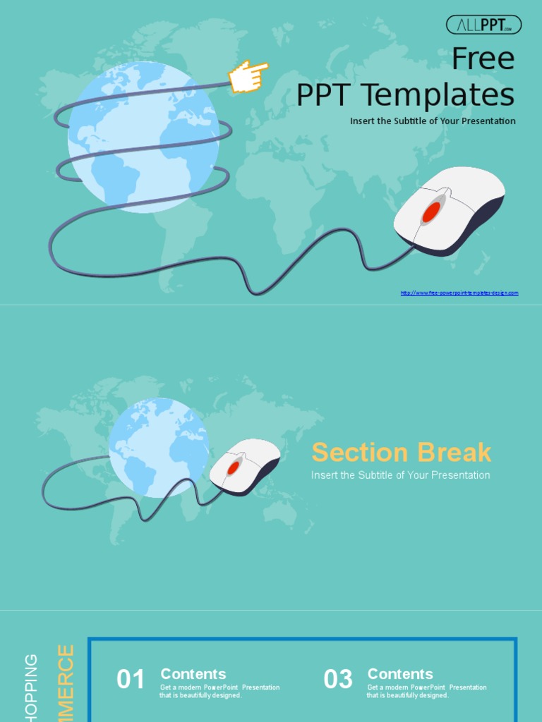 Free PPT Templates: Insert The Subtitle of Your Presentation | PDF ...