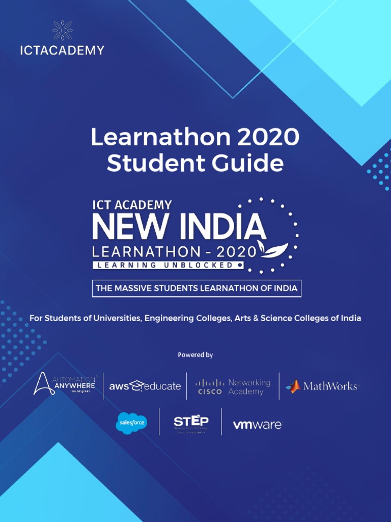 Learnathon 2020 Student Guide PDF | PDF | Headphones | Automation