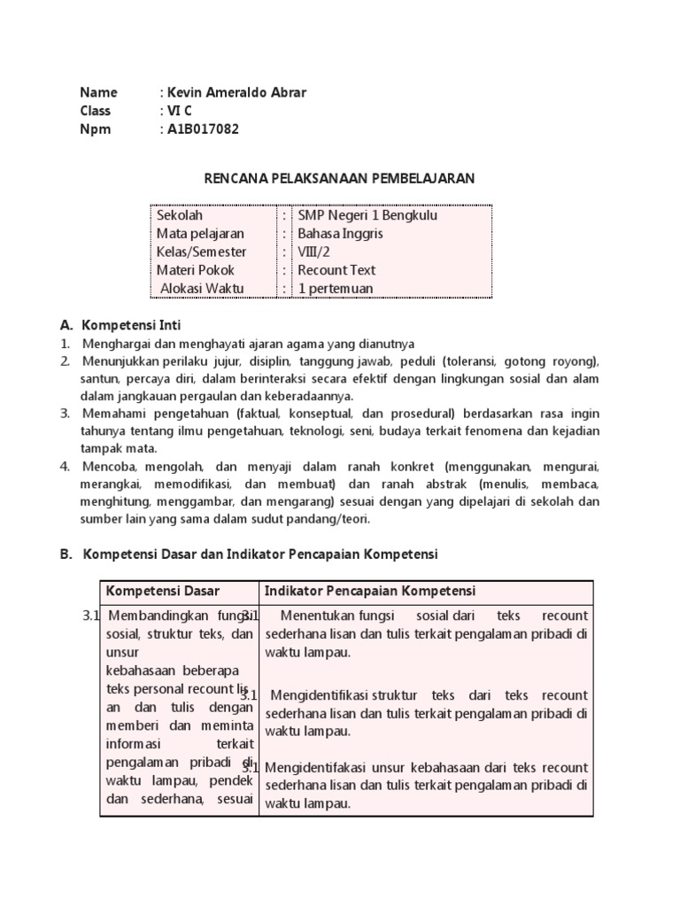 RPP Recount Text | PDF