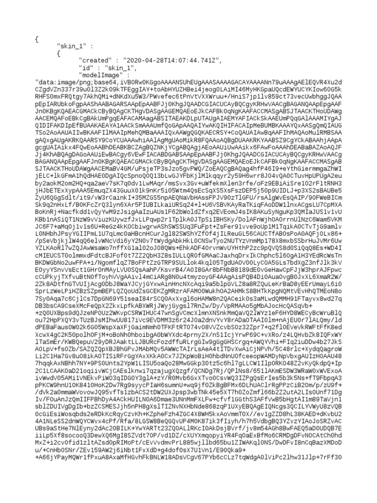 Launcher - Skins - Copy - Json | PDF | Encodings | Computer File Formats