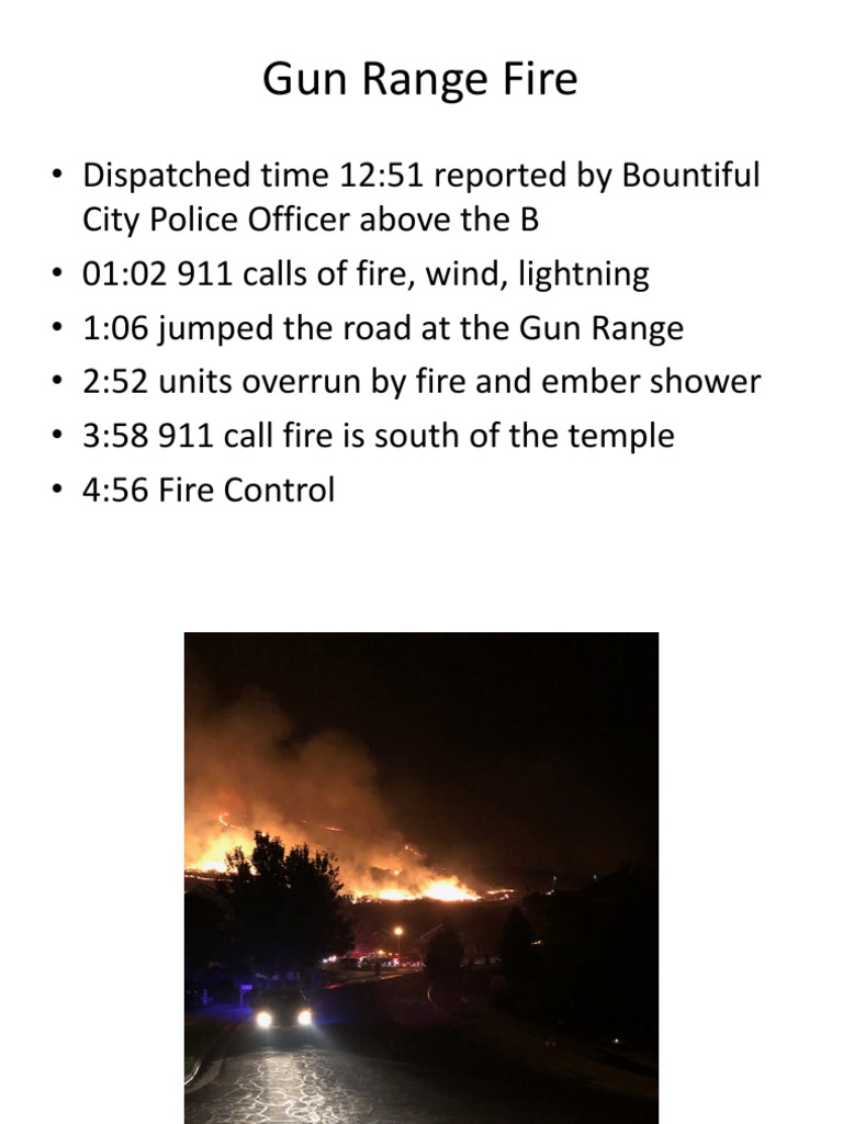 Gun Range Fire | PDF