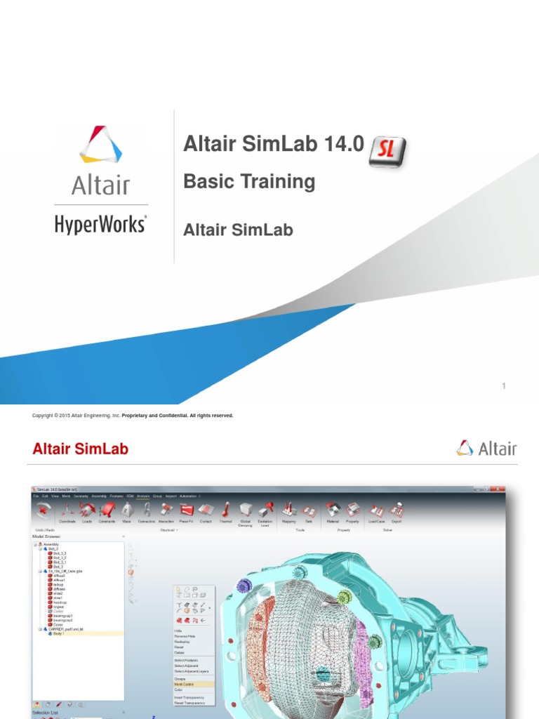 SimLab Basic Training PDF | PDF | Computer Aided Design | Finite ...