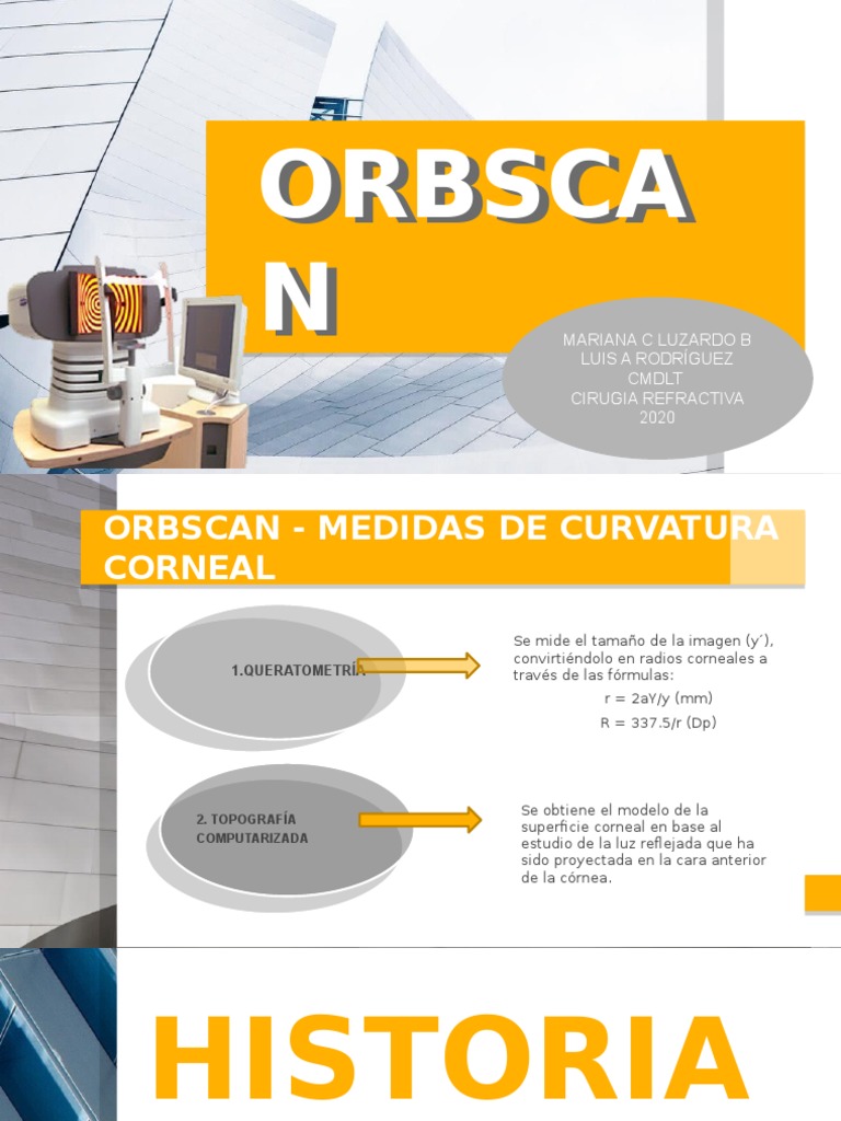 ORBSCAN | PDF | Córnea | Ojo humano