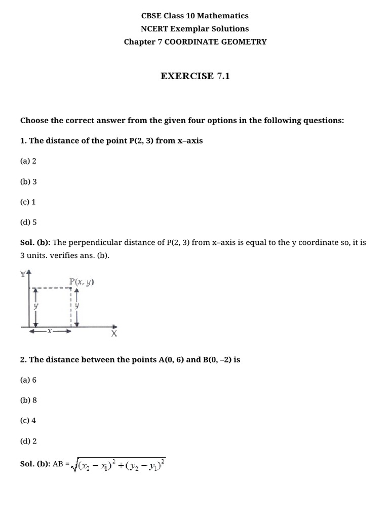 Chapter 7 - Coordinate Geometry | PDF | Rectangle | Circle