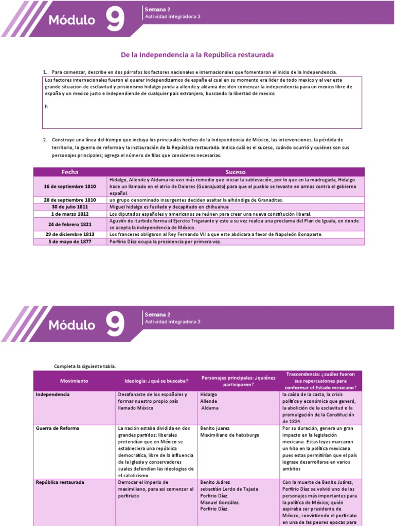 Act 3 - Modulo 9 | PDF | México | Gobierno