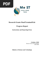 PHD Student Progress Report Template | PDF | Thesis | Doctor Of Philosophy