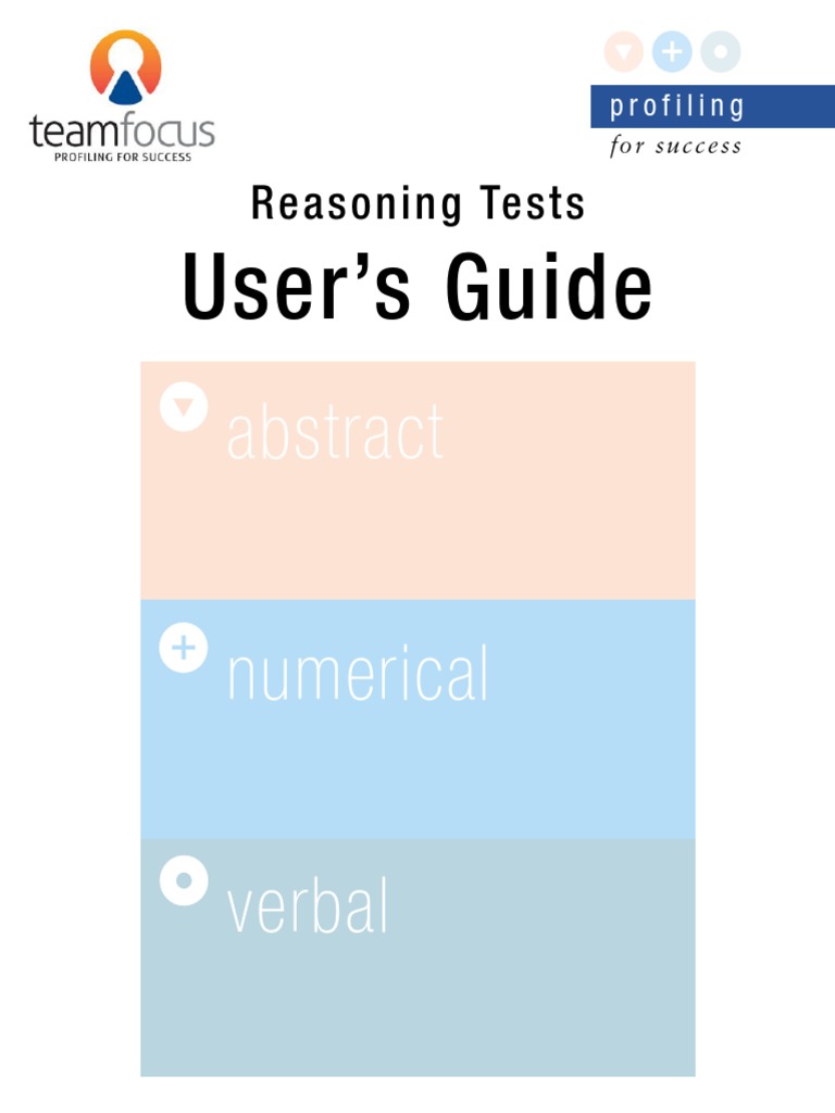 Reasoning Test Users Guide 2018 | PDF | Validity (Statistics) | Test ...
