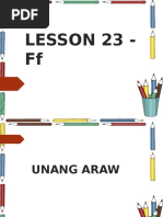 Powerpoint Activity - Letrang LL | PDF