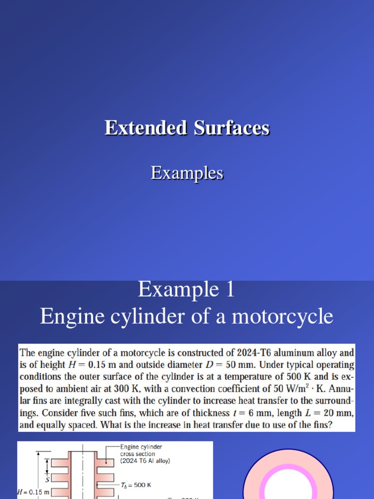 Fin Arrays Examples - Lecture 19th March | PDF