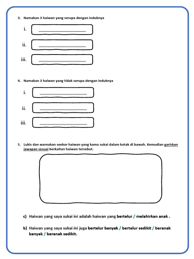 2:2 Latihan Sains Tahun 2 | PDF