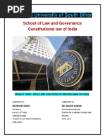 Project On Sebi | PDF | Securities (Finance) | Reserve Bank Of India