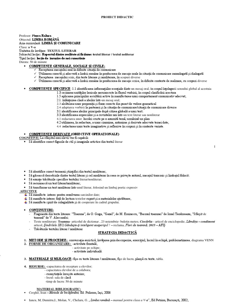 Textul Nonliterar | PDF