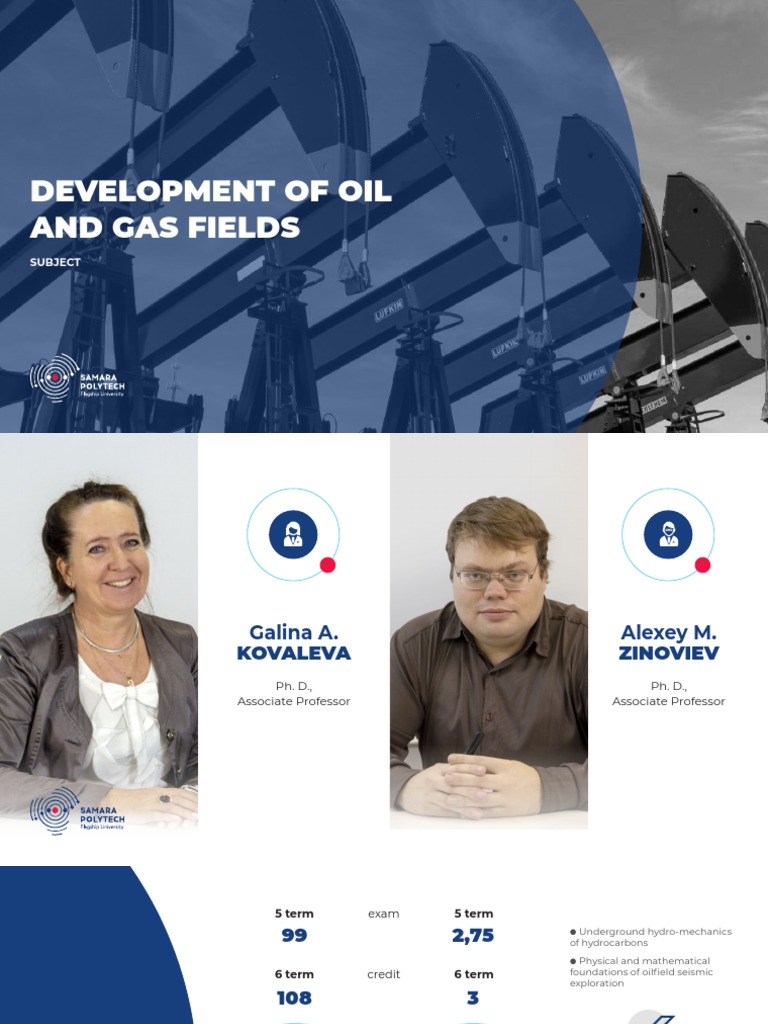 Development of Oil and Gas Fields | PDF | Petroleum Reservoir ...