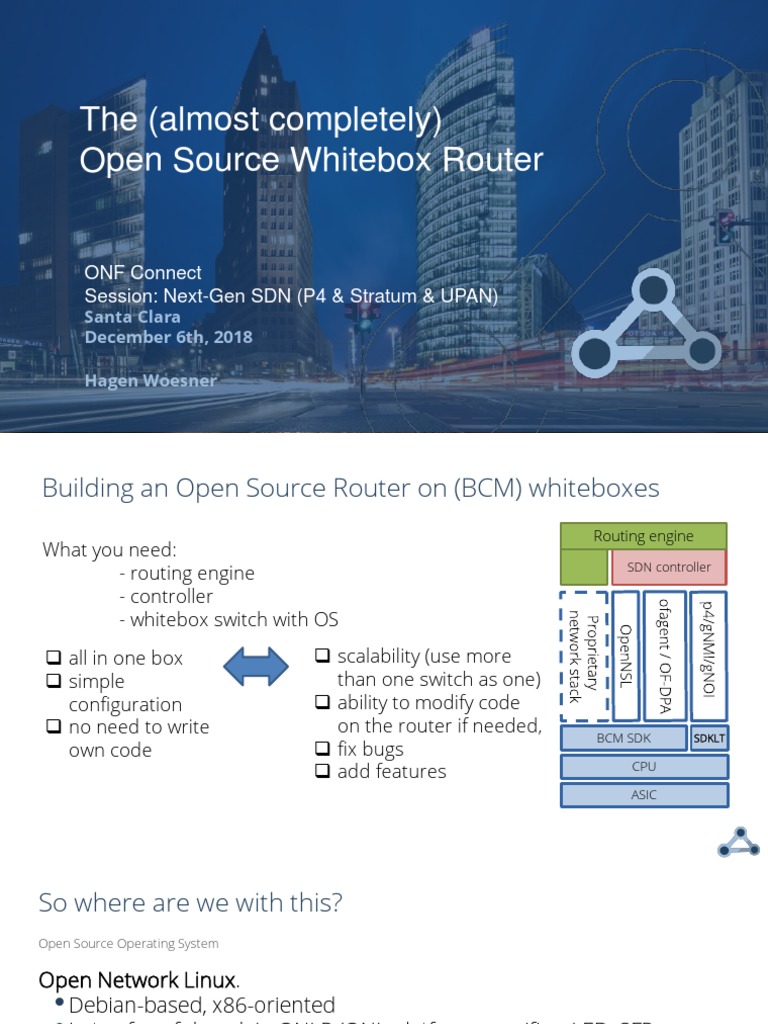 Open Source Whitebox Router PDF | PDF | Linux | Computer Network