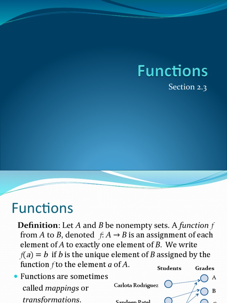 csc447-ln010-pdf-function-mathematics-functions-and-mappings