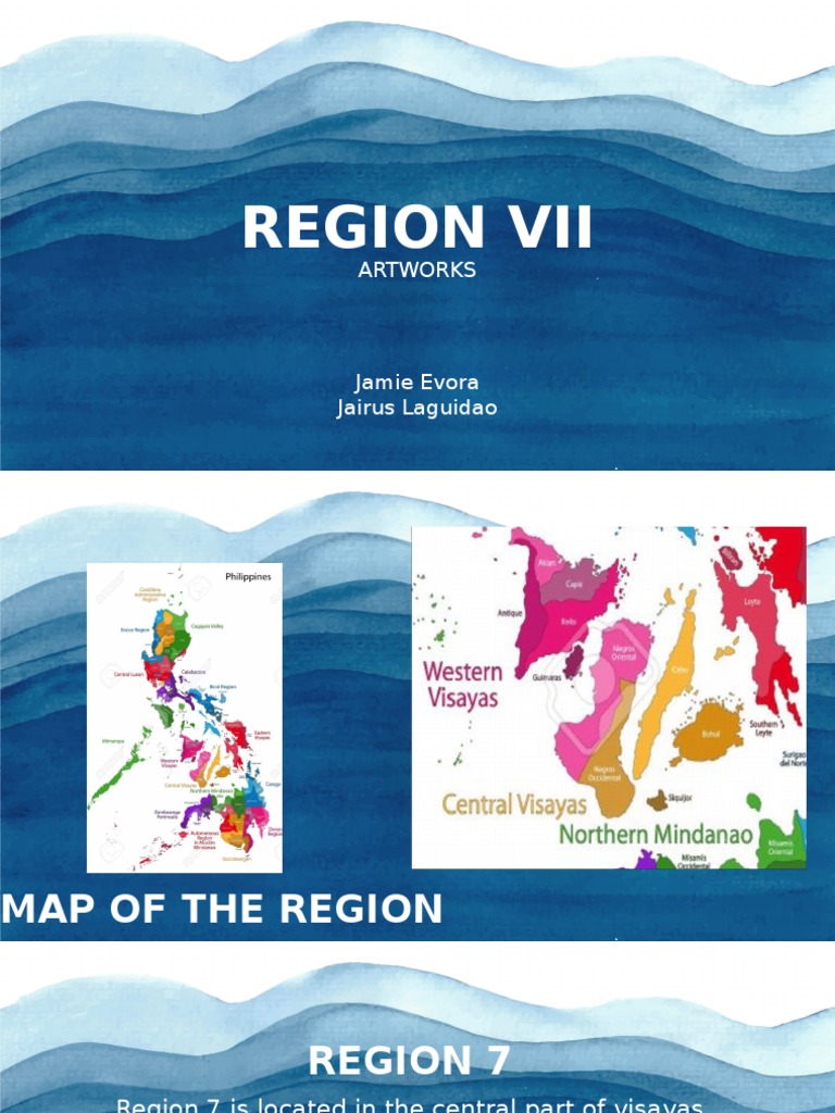 Philippine Map Region 7
