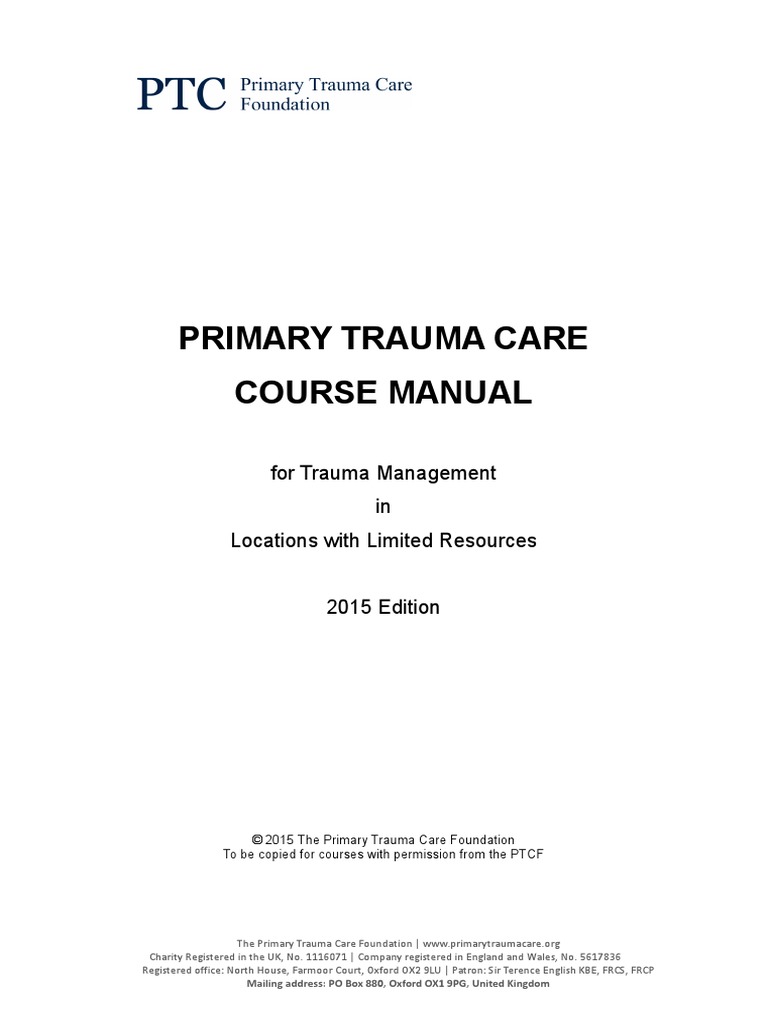 PTC Course Manual PDF | PDF