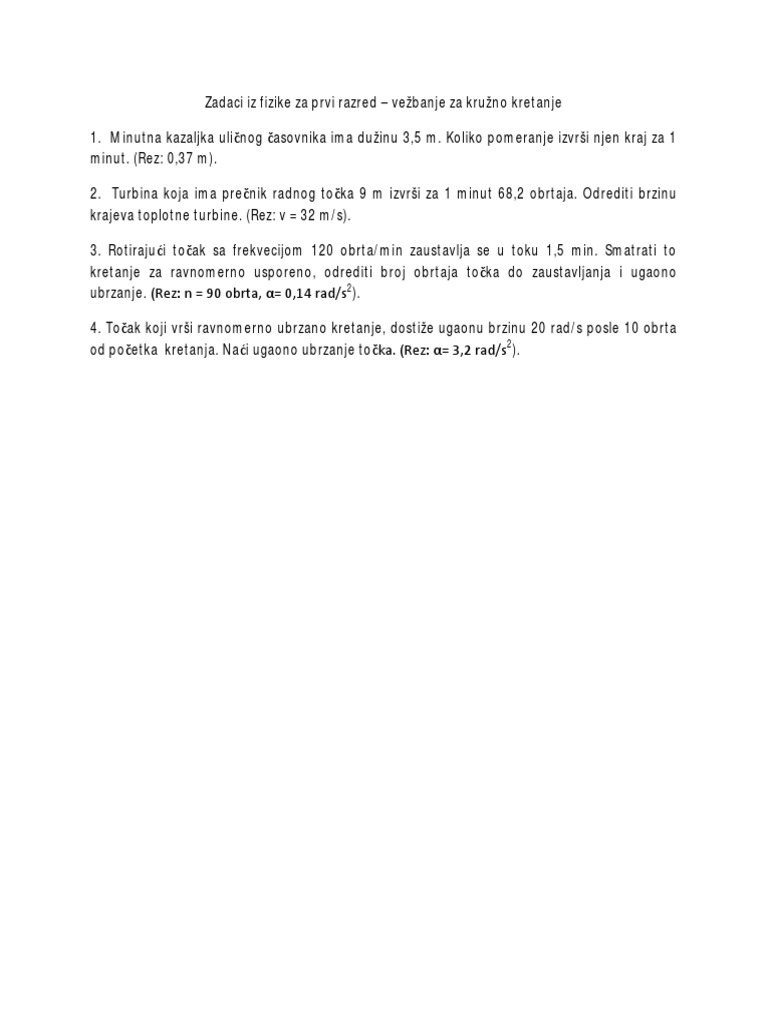 1 Razred Vezba 2 PDF | PDF