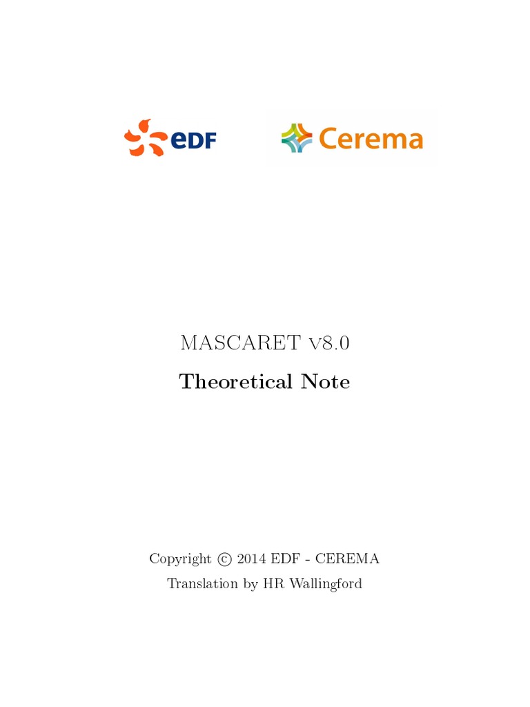 Theoretical Note EN | PDF | Equations | Physics