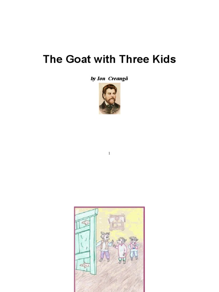 The Goat With Three Kids: by Ion Creangă | PDF