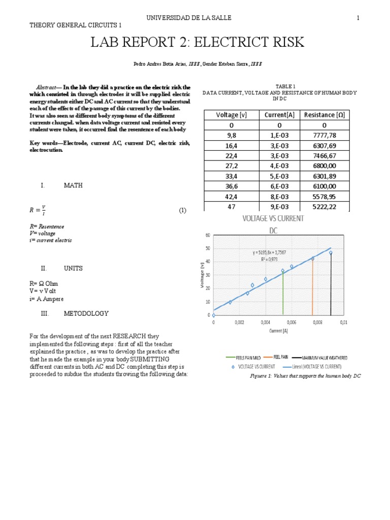 Report Circuits | PDF | Electrical Impedance | Alternating Current