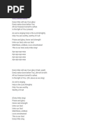 Caraga Hymn | PDF