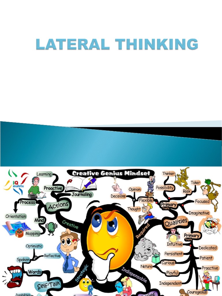 Leteral and Creative Thining | PDF | Creativity | Thought