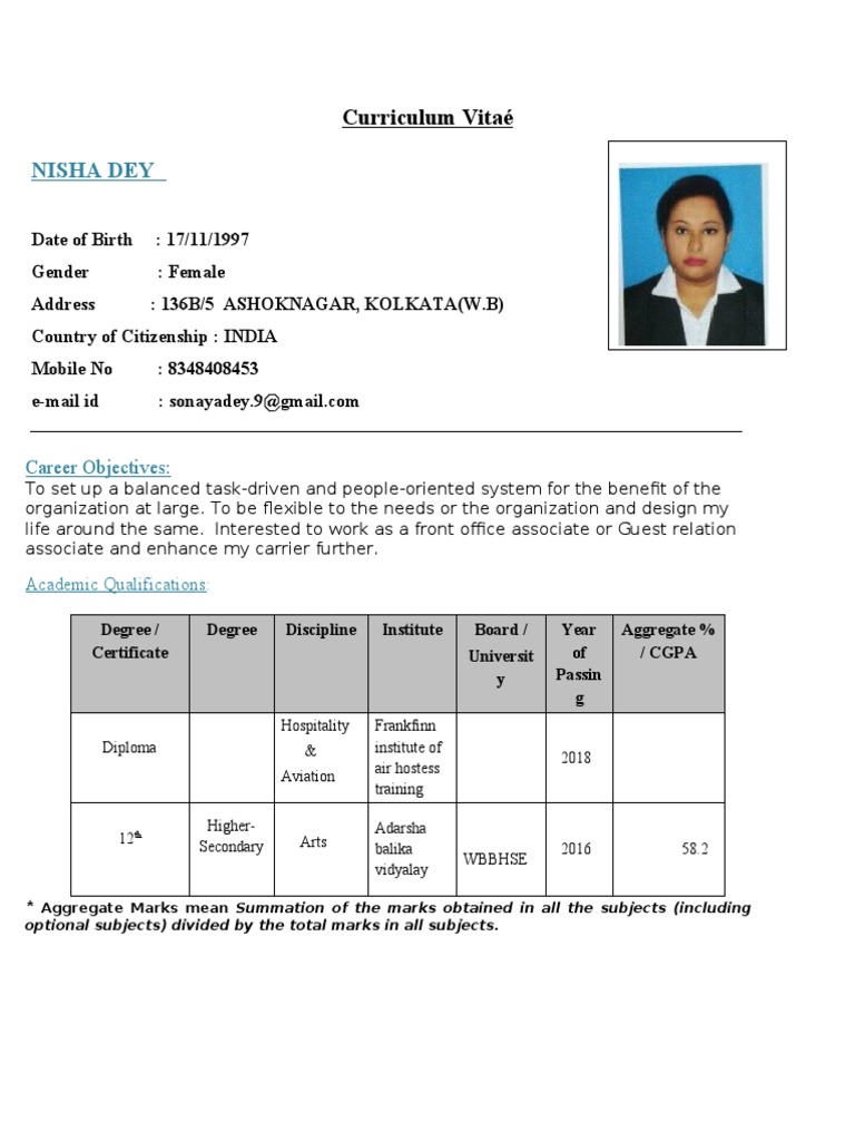 Nisha Resume | PDF | Academic Degree | Learning