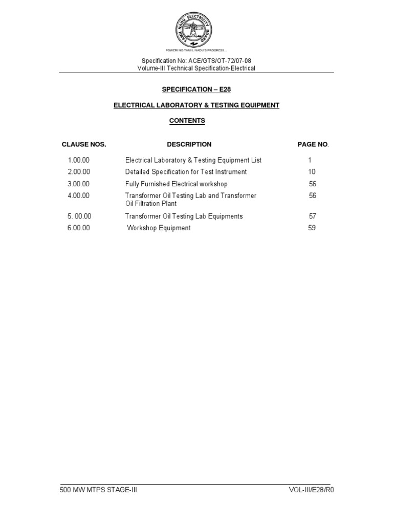 E 28-Electrical Laboratory & Testing Equipment | PDF | Capacitor ...