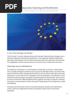 Cleanroom Gowning Qualification Guidelines in EU GMP Annex 1 | PDF ...