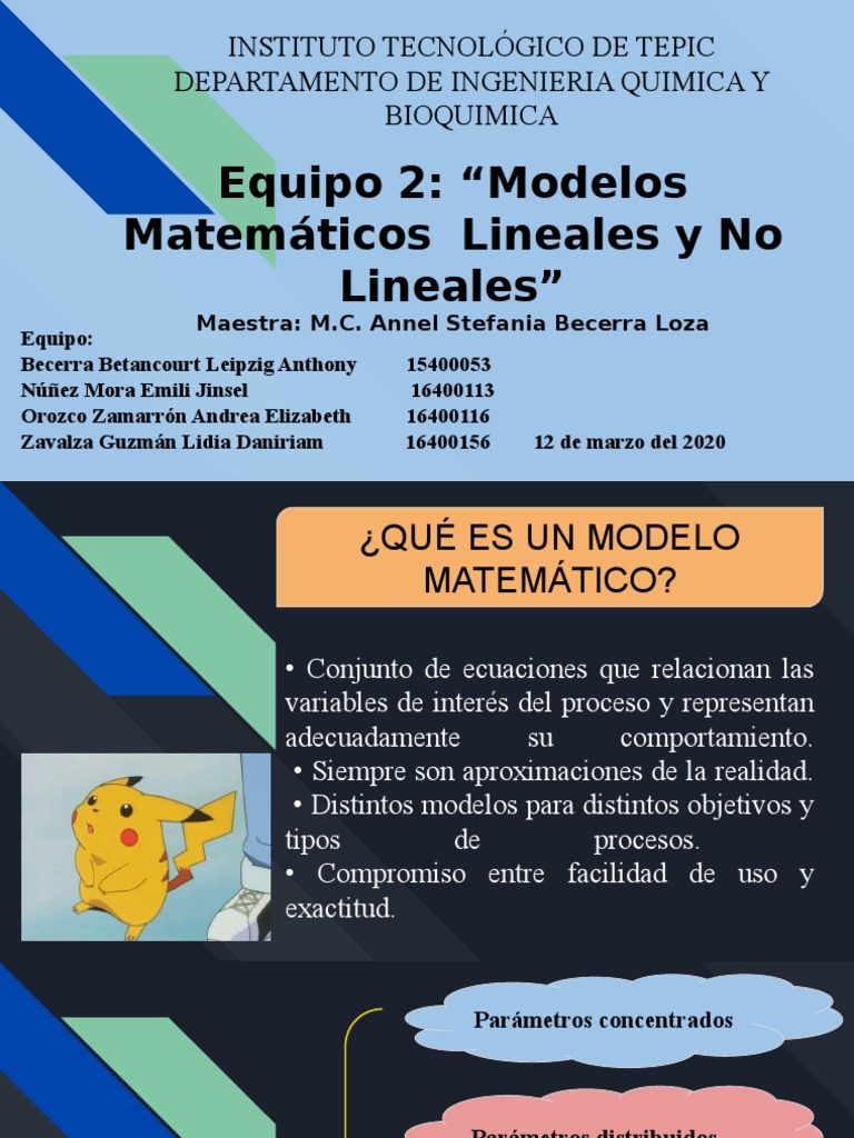 Modelos Lineales y No Lineales1 | PDF | Linealidad | Ecuaciones ...