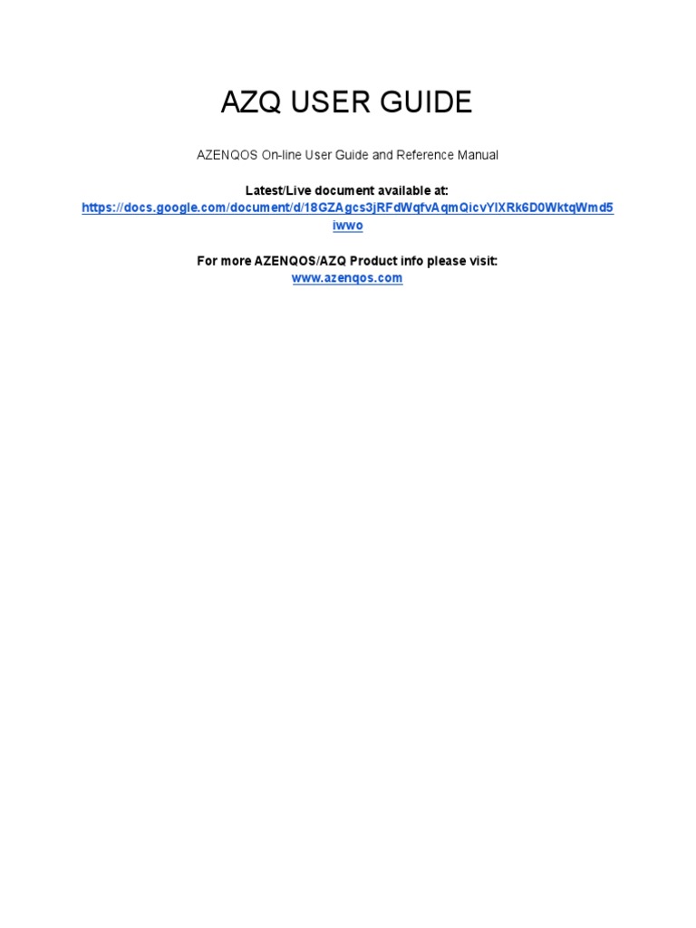 AZQ User Guide | PDF | File Transfer Protocol | Wi Fi