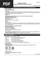 UN1866 Safety Data Sheet Summary | PDF | Dangerous Goods | Firefighting