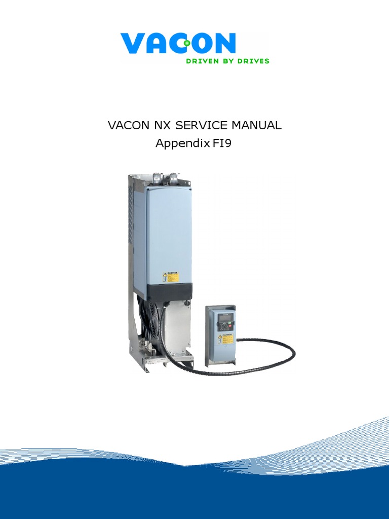 VACON NX SERVICE MANUAL Appendix FI9 PDF | PDF | Power Supply | Fuse (Electrical)