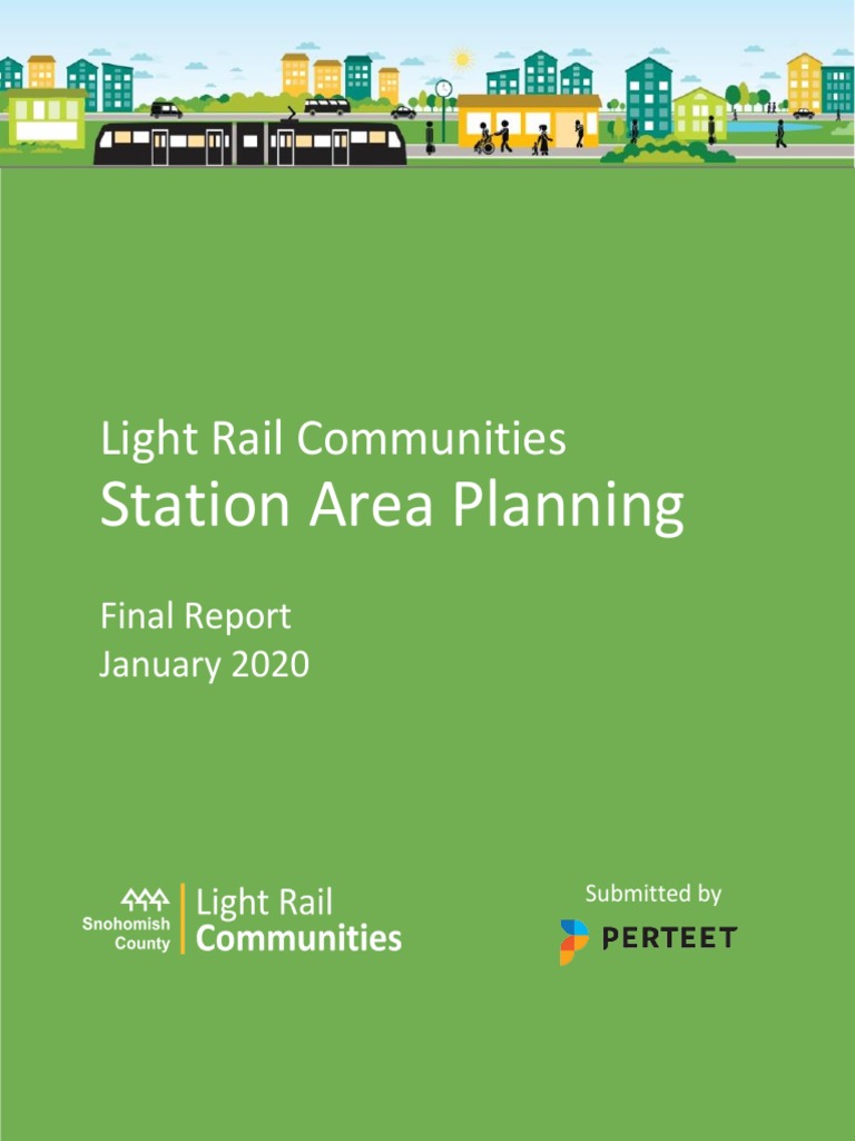 Station Area Planning Final Report | PDF | Transport | Business