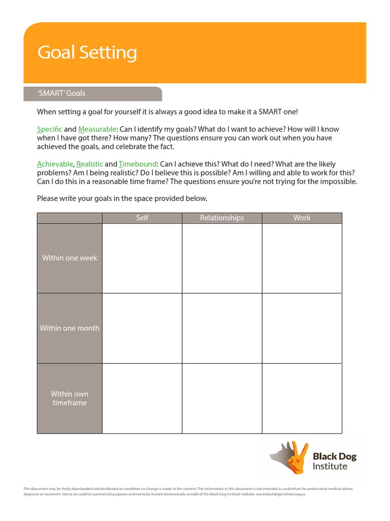 13 Goalsetting (With GP Notes) PDF | PDF | Goal Setting | Goal