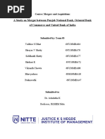 Canara-Syndicate Bank Merger Overview | PDF | Mergers And Acquisitions ...