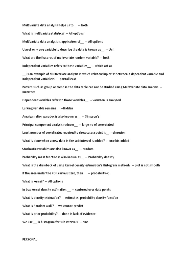 Advanced Probability | PDF