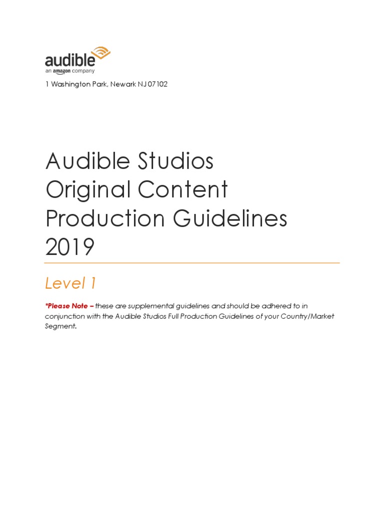 Original Production Guidelines - 2019 - International - V2 | PDF ...
