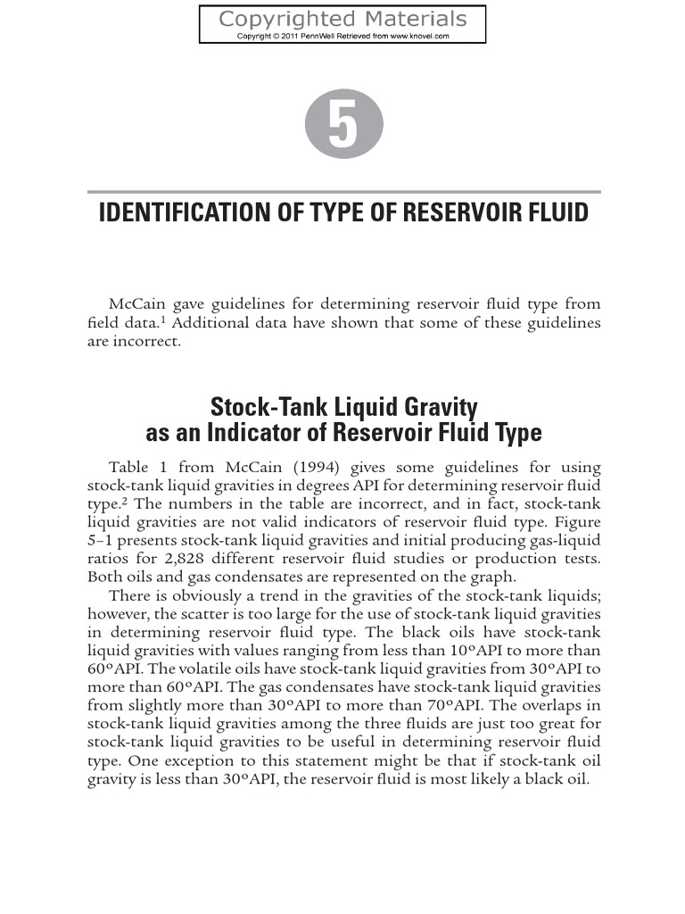 Art 05 Sep 14 Fluid Classification PVT | PDF | Petroleum Reservoir | Gases