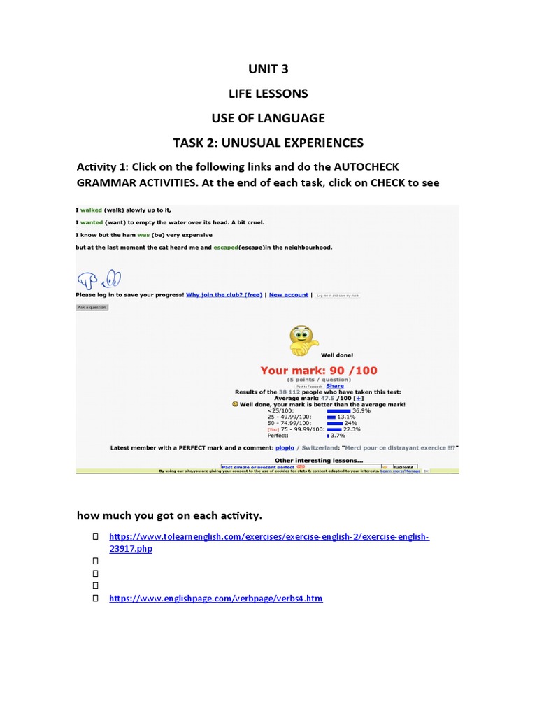 Unit 3 Task 2 Complete | PDF
