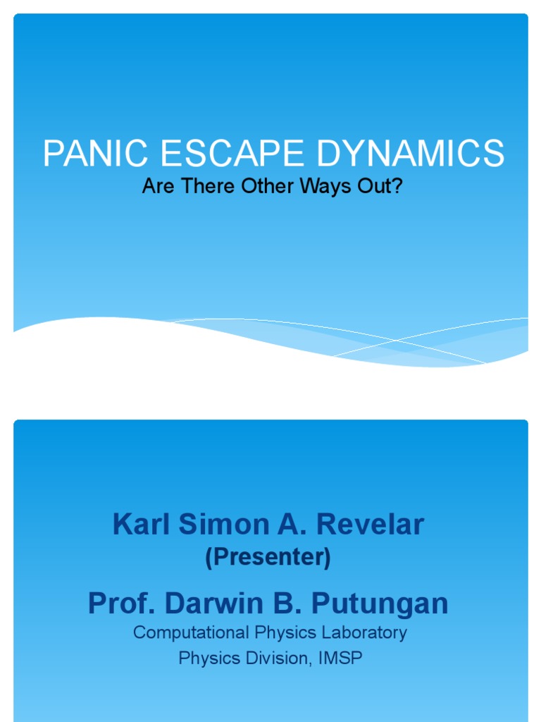 Analysis of Barrier Configurations on Panic Escape Dynamics | PDF ...