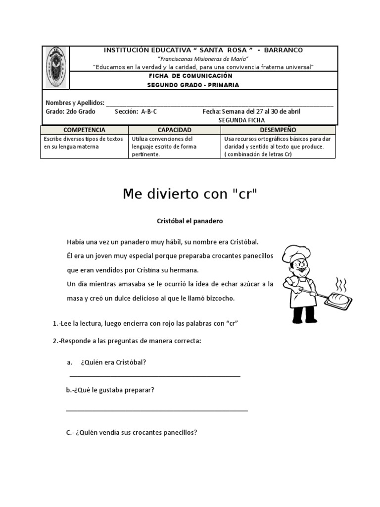 Palabras Con CR | PDF | Lingüística