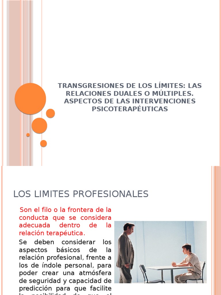 Transgresiones de Los Límites | PDF | Salud mental | Medicina CLINICA