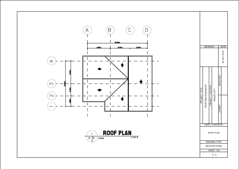 Roof Plan: Revision Date | PDF